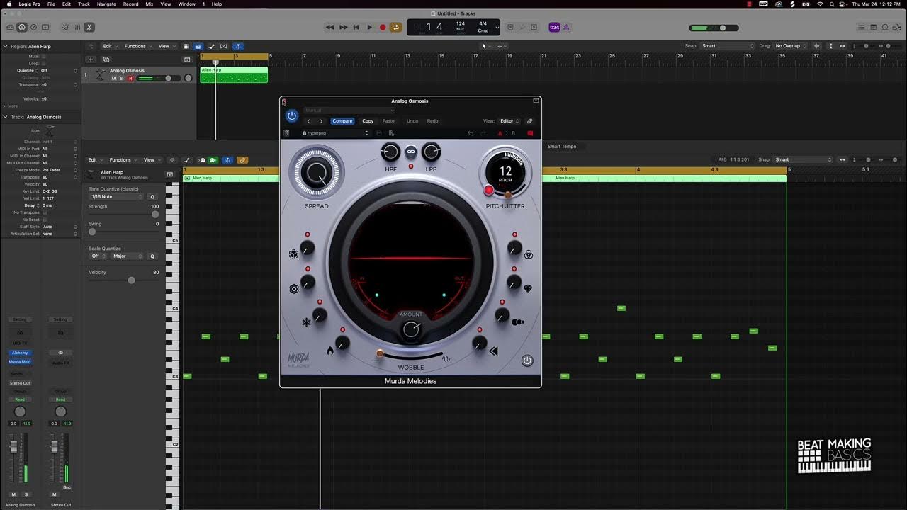 How To Make Trap Melodies Fast In Logic Pro X - YouTube