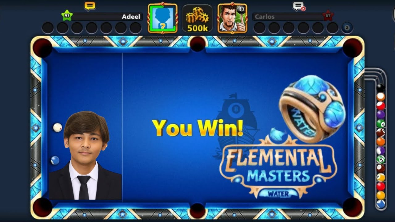 🎱 8 Ball Pool | 🌪️ New Table ⚡ Element Master 🏆 Winner Ring Unlocked 💥 ...