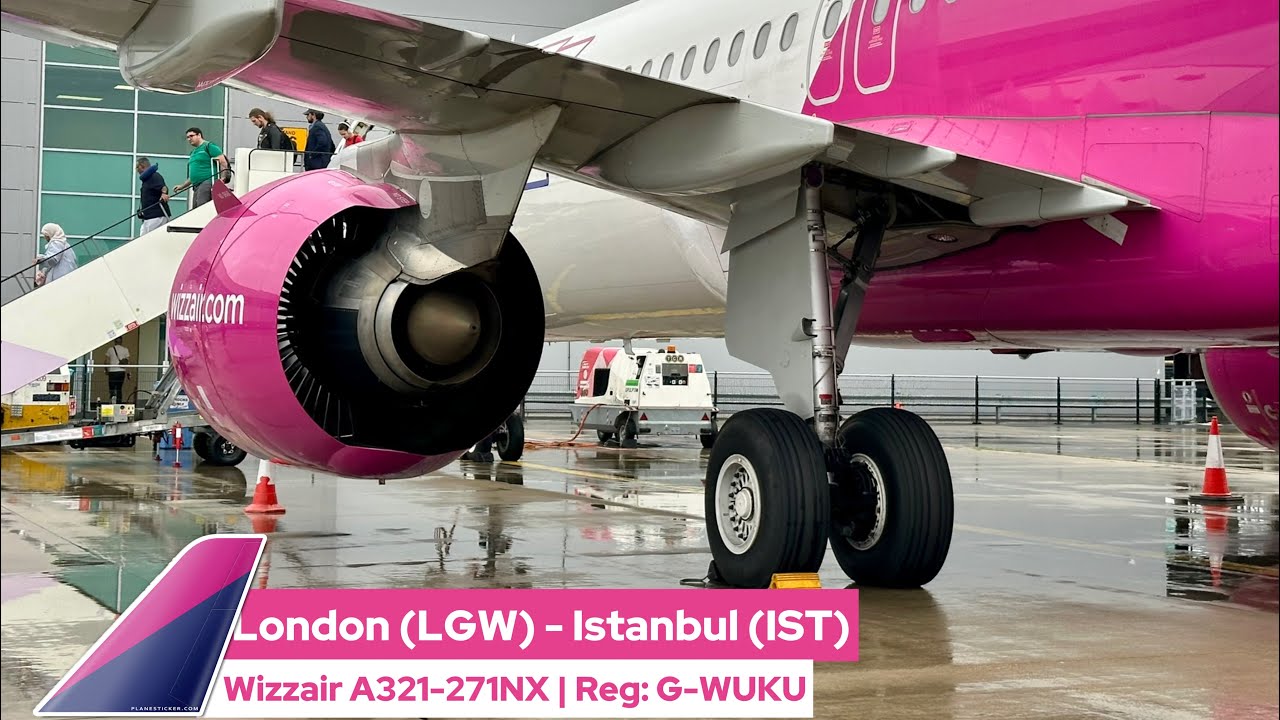 London (LGW) to Istanbul (IST) {4K} Departure & Arrival (Ft Istanbul ...