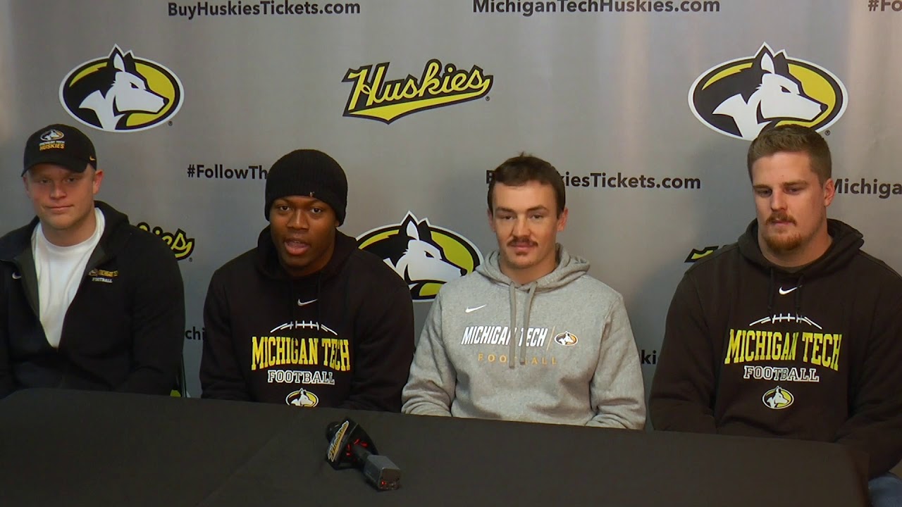 2019 Michigan Tech Football Senior Captains - YouTube