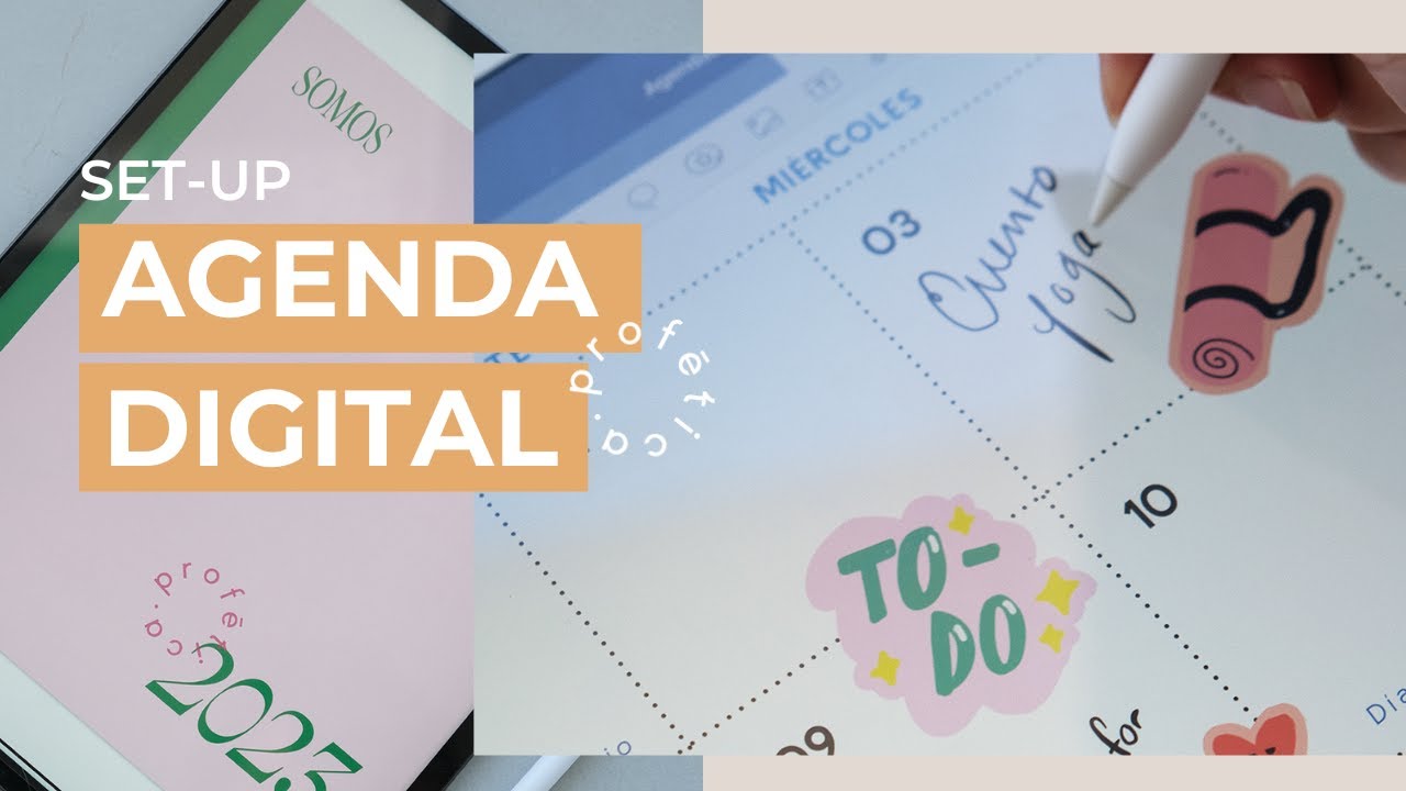 Setup Agenda digital 2023 - YouTube