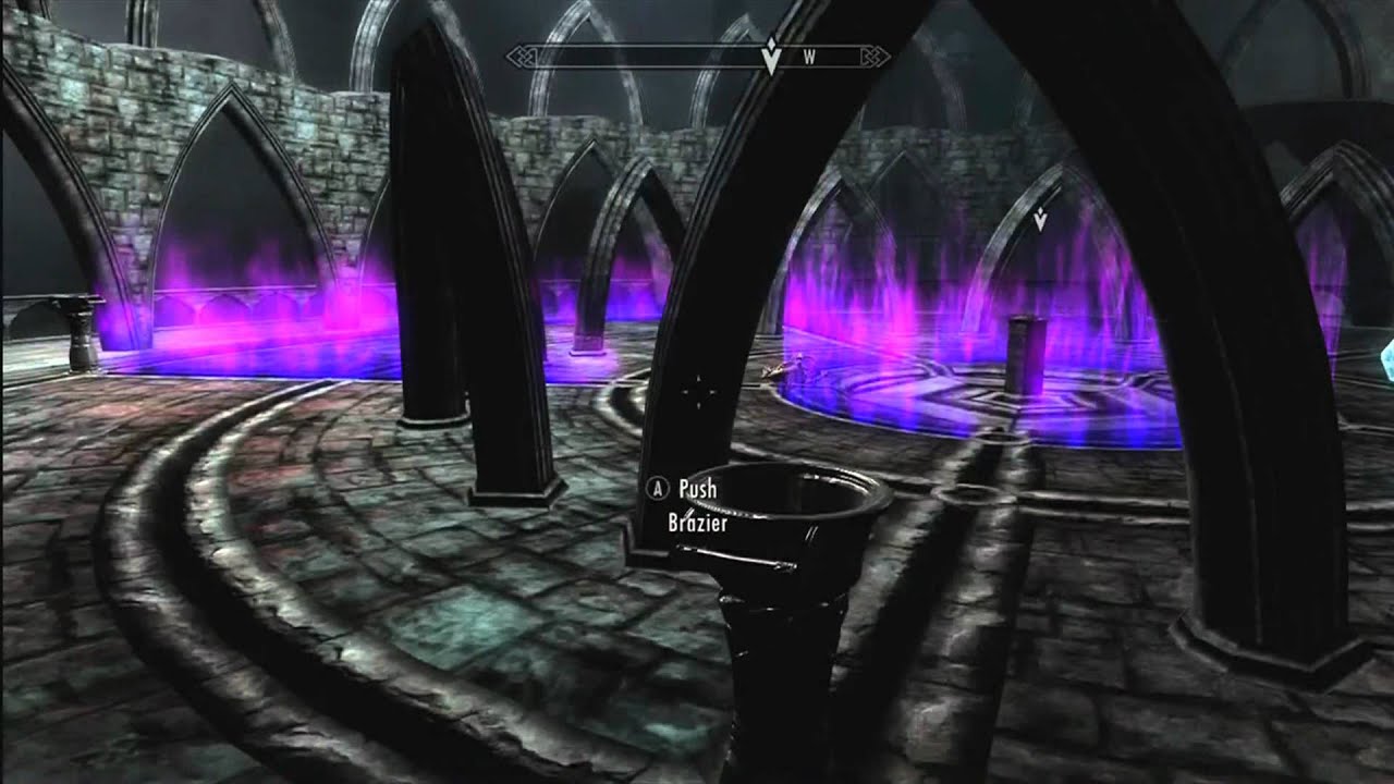 Skyrim Vampire-Lord Walk-Through Part 1 [DawnGuard] - YouTube