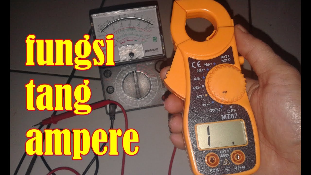 fungsi tang ampere - YouTube