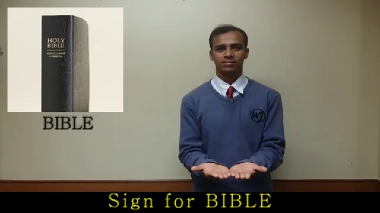 Bangalore-ISL: One Video LDS Dictionary Sign Language Sign for BIBLE ...