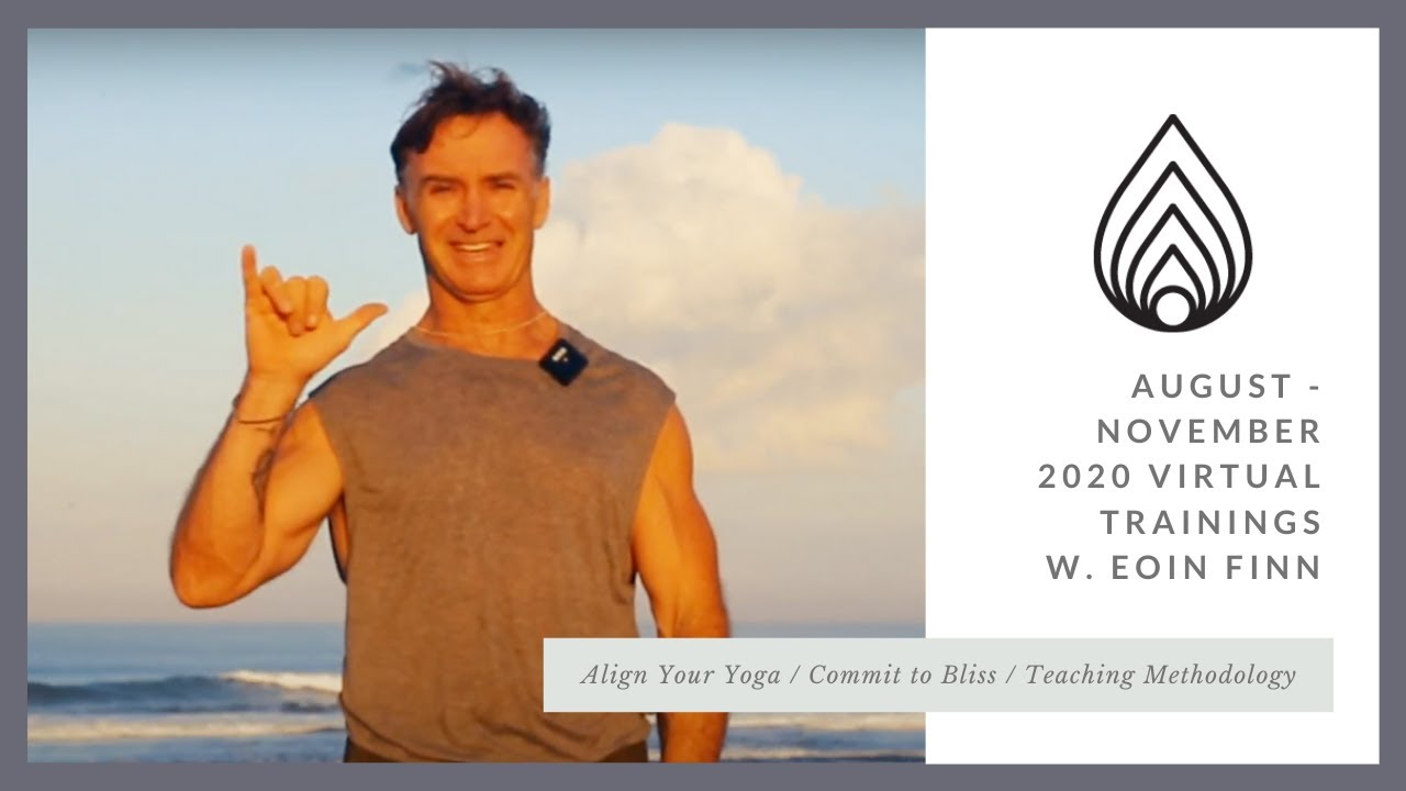 August - November 2020 Virtual Trainings with Eoin Finn - YouTube