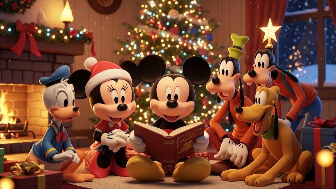 Mickey and Friends Tell Christmas Tales | Cozy Holiday Stories for Kids ...