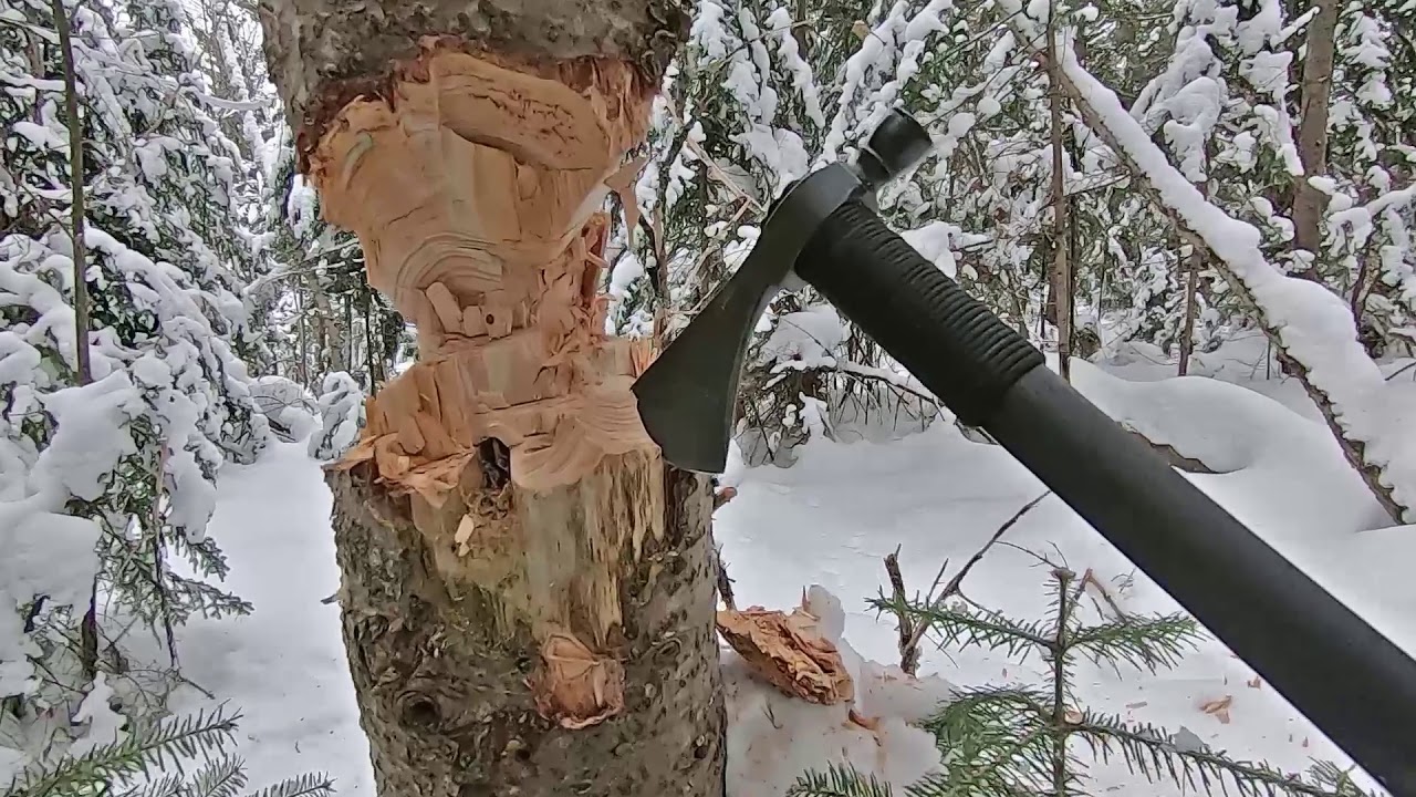 Cold Steel pipe hawk Mods Test - YouTube