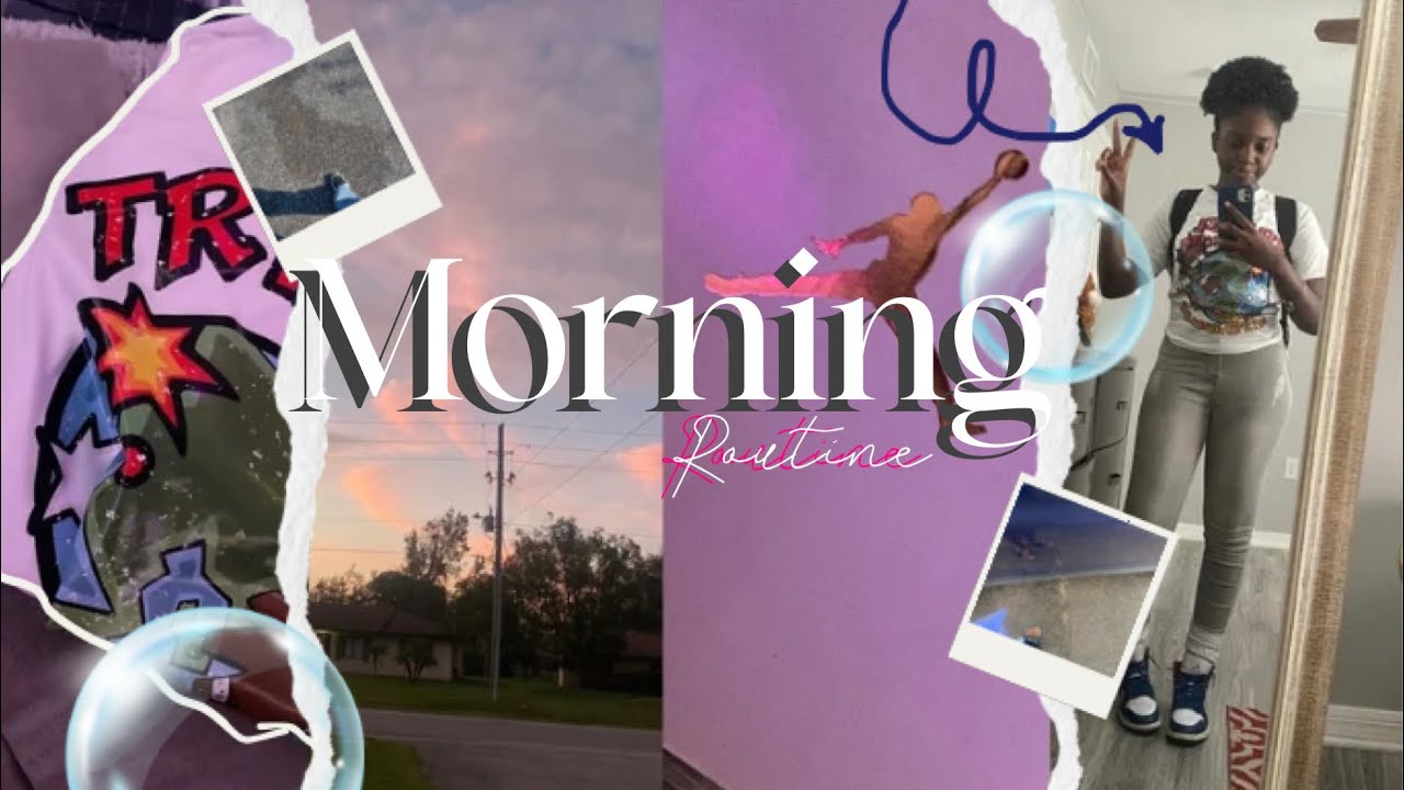 MORNING ROUTINE: ootd, skin care, and 🌺☀️ - YouTube