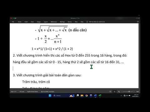 23. Một số bài tập hay vận dụng lệnh while trong ngôn ngữ lập trình C ...