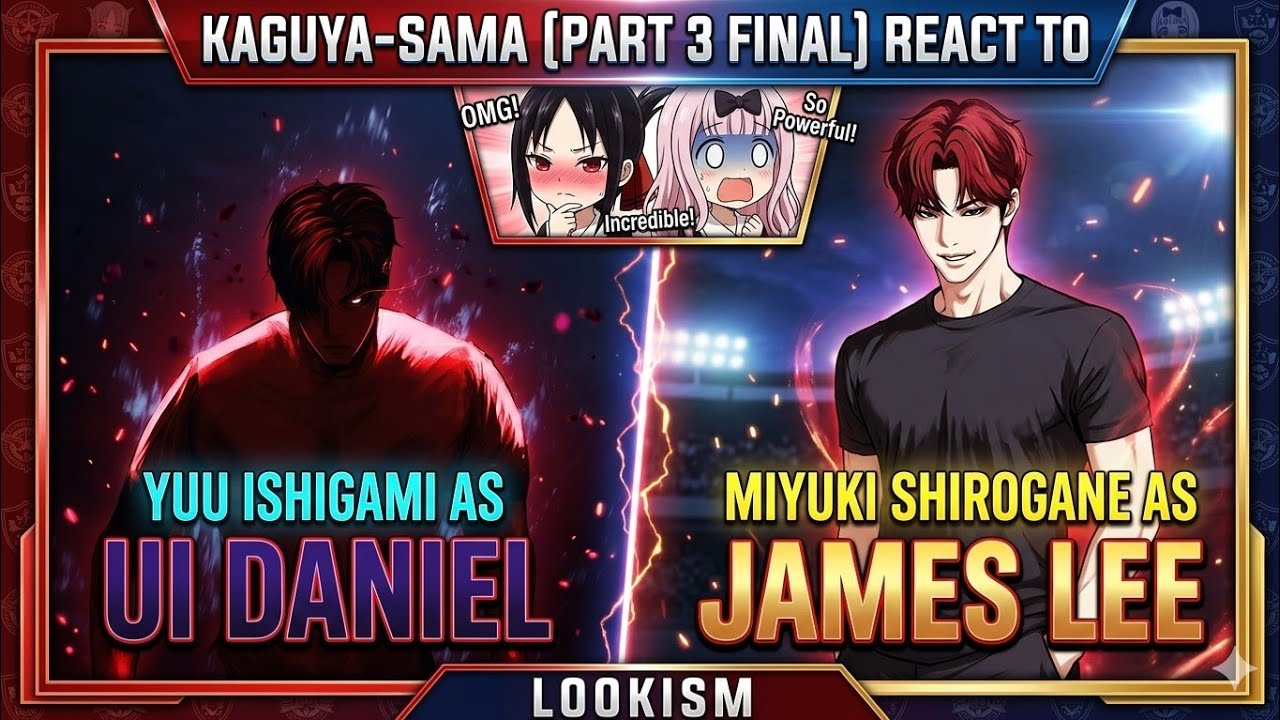 [PART 3] [LOOKISM] X [Kaguya-Sama] React to Yuu Ishigami as UI Daniel and Miyuki as James Lee ...