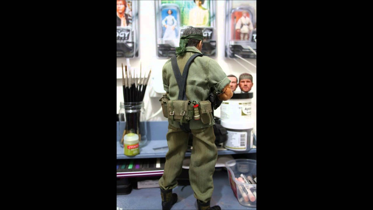 My Call of Duty Black Ops custom figure 1/6 - YouTube