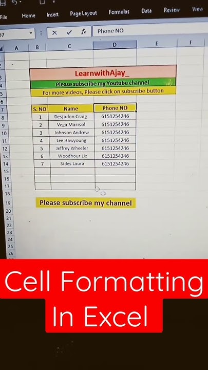 Excel Interview Question Data Formatting In Excel 🔥😳💯 Exceltips Viral