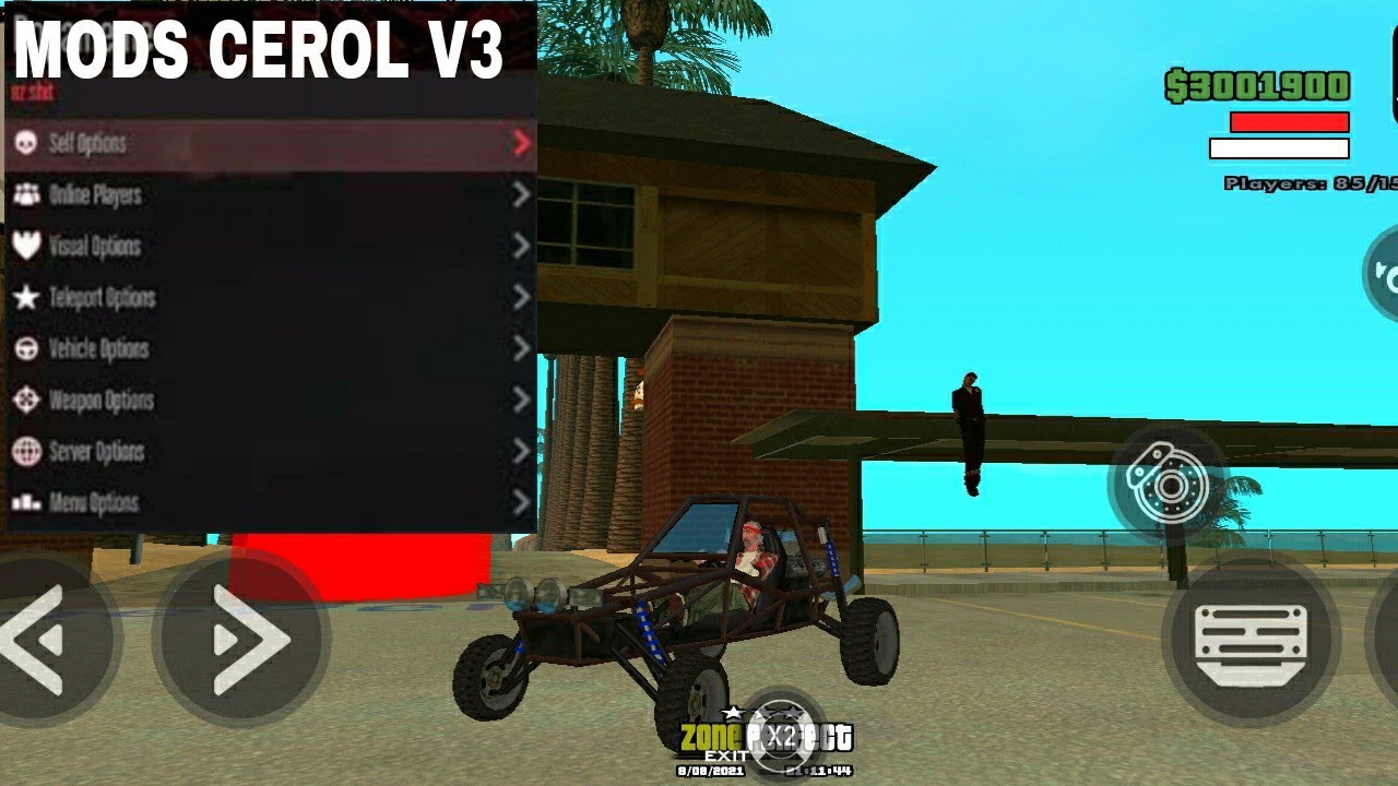 Mod menu Samp Cleo V3 atualizada Entrando em carro Spawn de npc e muito ...