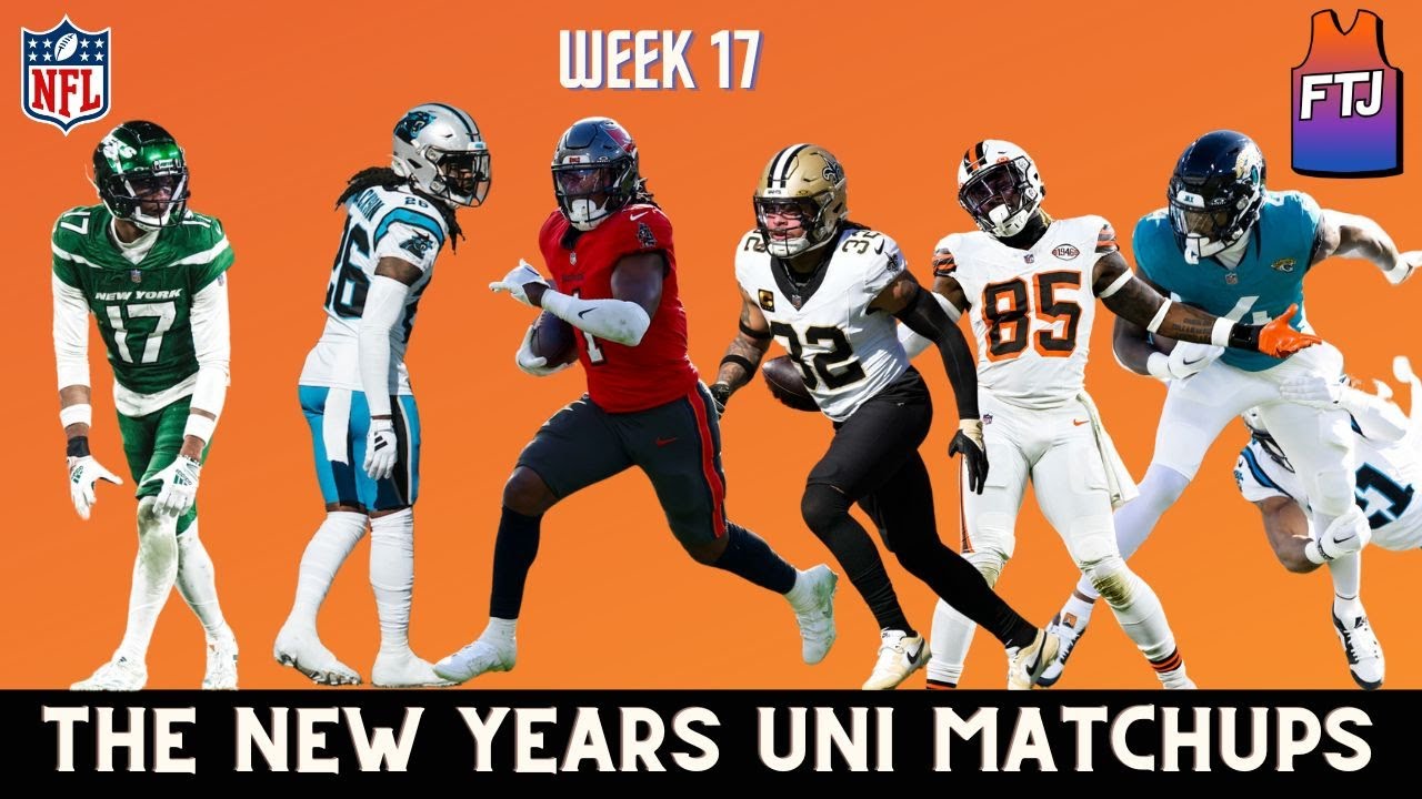 Closing Out 2023 with the Best Weekly Uniform Matchups (Week 17) | 2023 ...