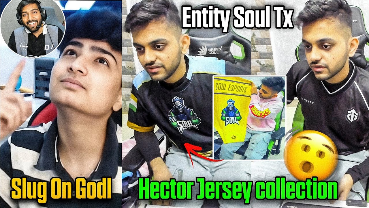 Slug On Godl Target 😱 Hector Jersey Collection😳 Entity TX Soul Jerseys ...