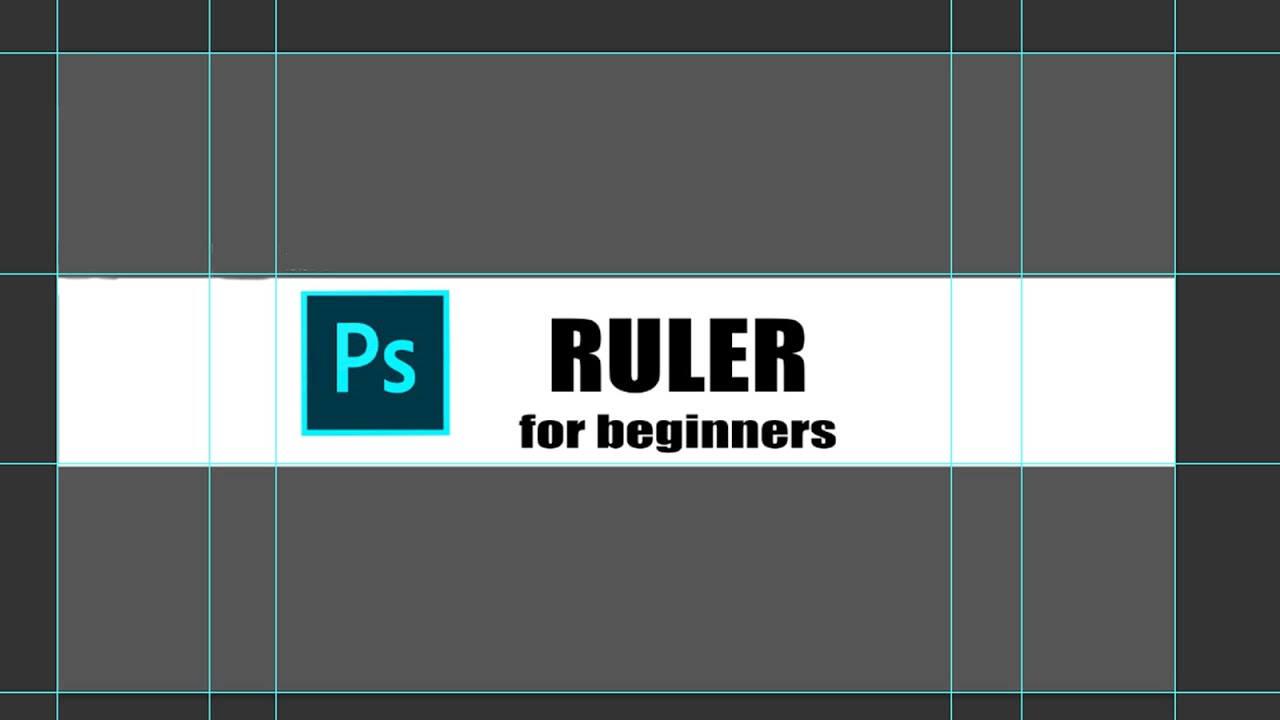 How to open ruler | quick guide photoshop | - YouTube