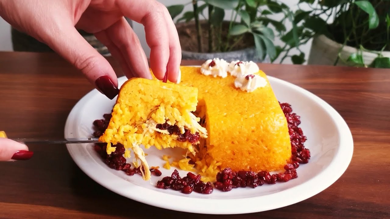 TAHCHIN: A Persian Saffron Rice Cake Recipe that will blow your mind ...