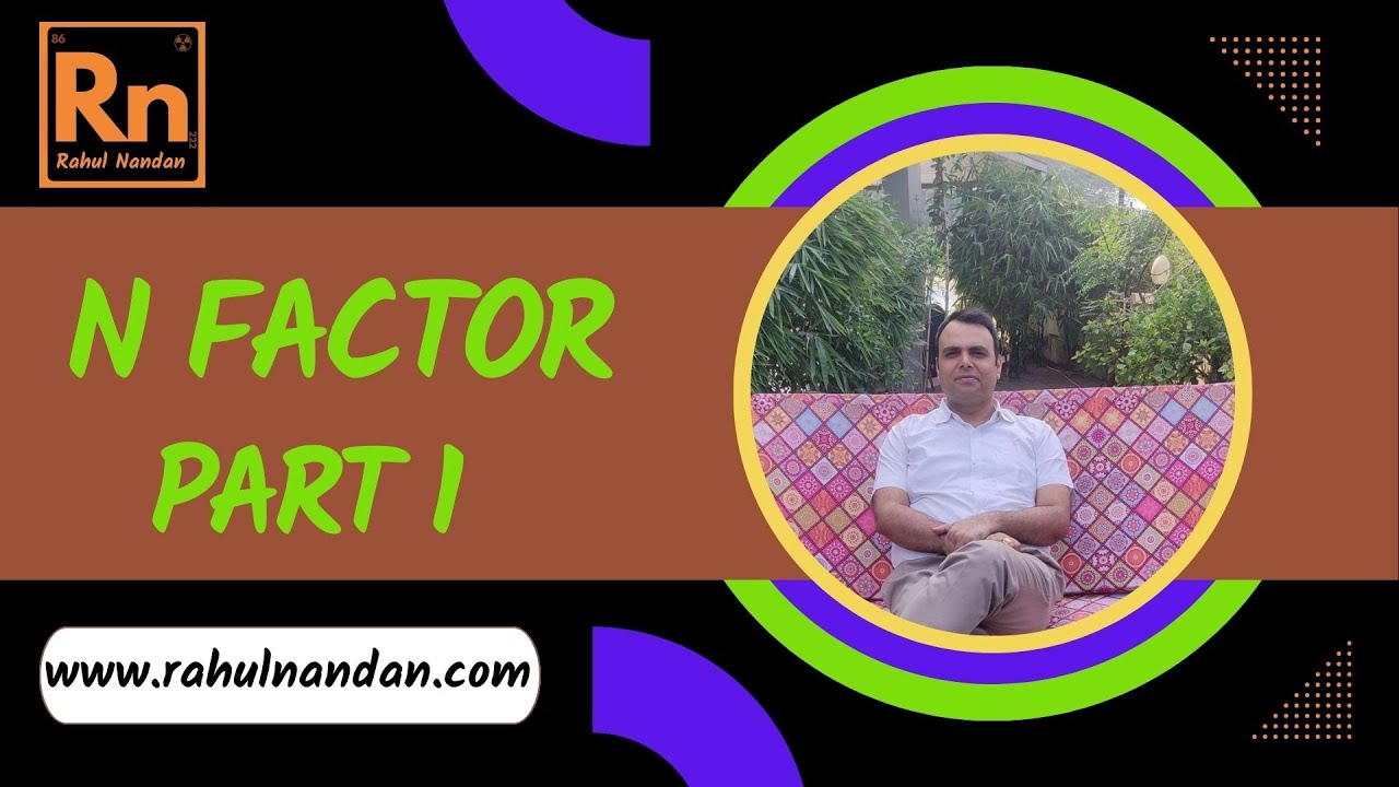 n-factor (Part-1) I Mole Concept/Titration I Phycisal Chemistry I IIT ...