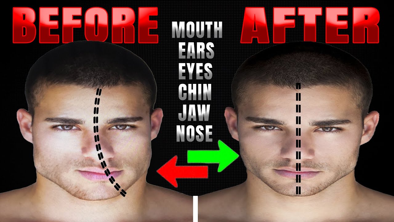 How To Have An Asymmetrical Jaw & Face - YouTube