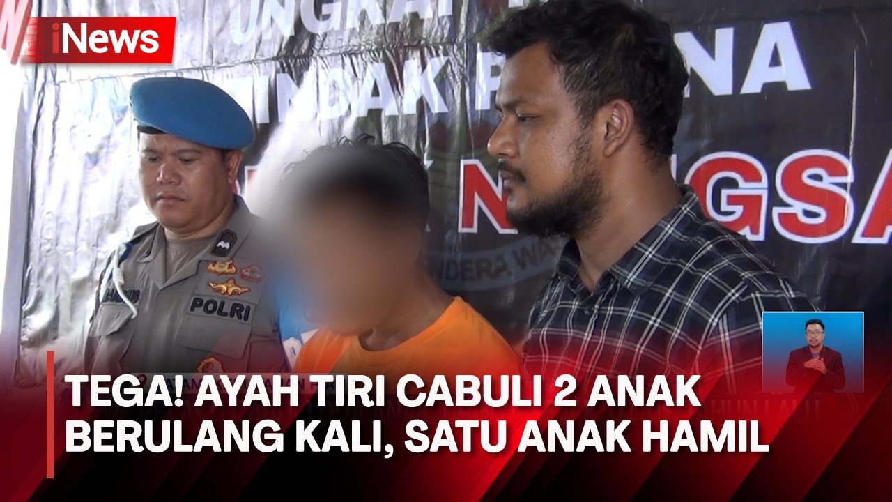 TEGA! Ayah Tiri Cabuli 2 Anak Berulang Kali, Satu Anak Hamil - YouTube