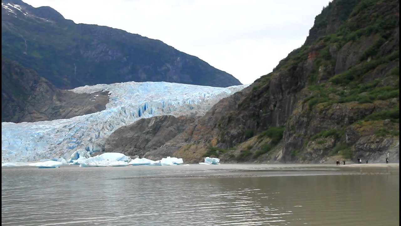 World of Waterfalls: Nugget Falls and Mendenhall Glacier - YouTube