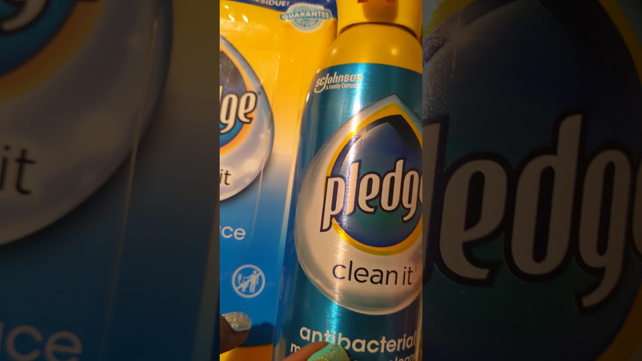 Pledge Multisurface Cleaning Products - YouTube