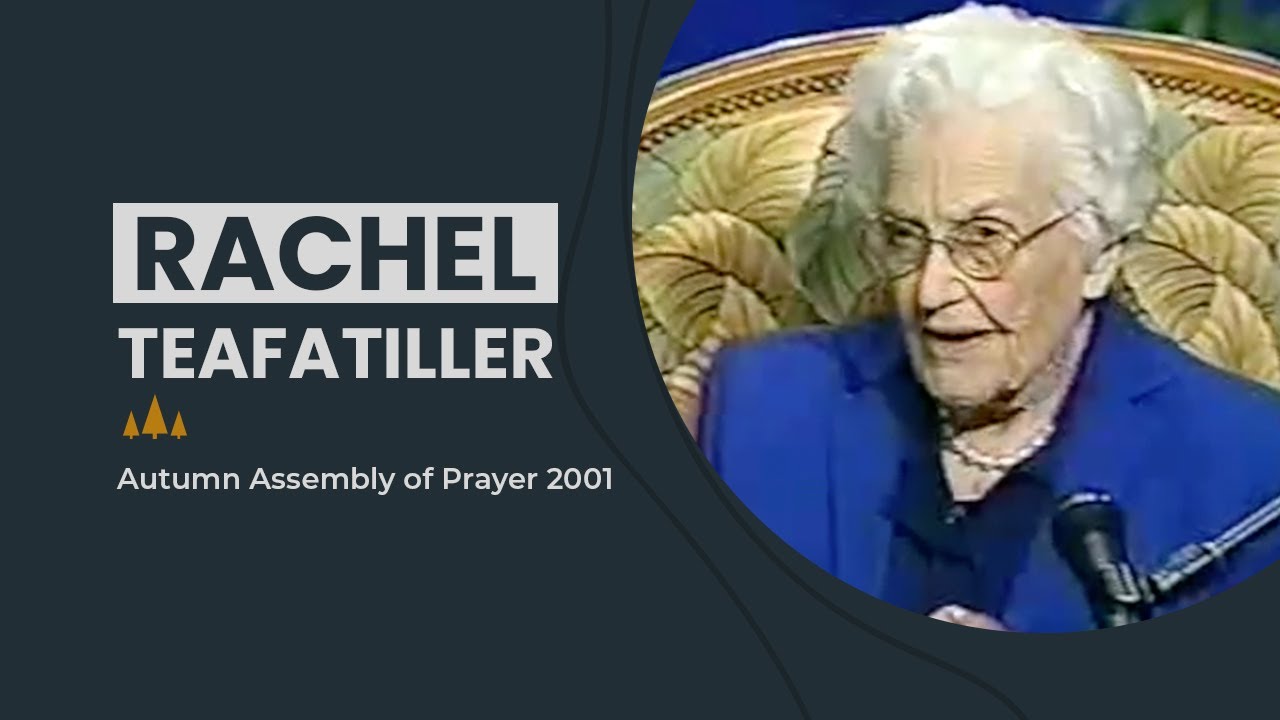 Rachel Teafatiller - Autumn Assembly 2001 - YouTube