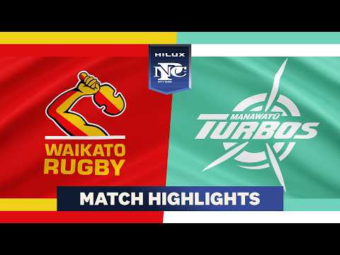 RD 8 HIGHLIGHTS: Waikato v Manawatū (Hilux NPC 2026)