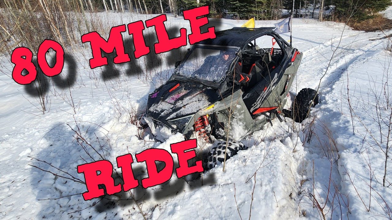TURBO R SXS 80 MILE RIDE (Only crashed once) - YouTube