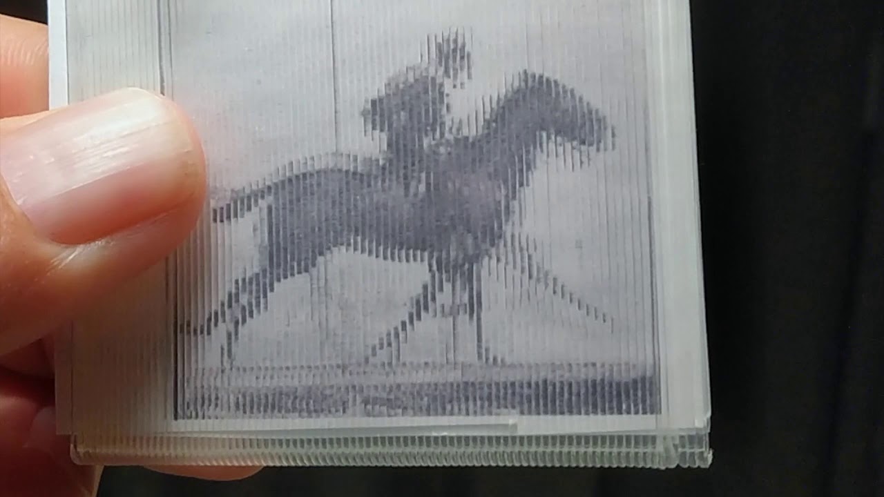 3D printing lenticular lens - YouTube