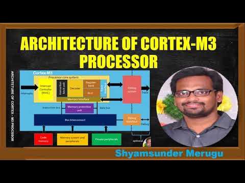 CORTEX - M3 MICROPROCESSOR ARCHITECTURE |JNTUH | ECE - YouTube