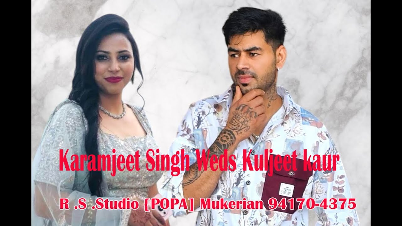 Live Jsgo Dj Karamjeet Singh Weds Kuljeet kaur ,R .S .Studio {POPA ...