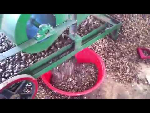 Castor bean sheller machine castor bean husking machine castor bean ...