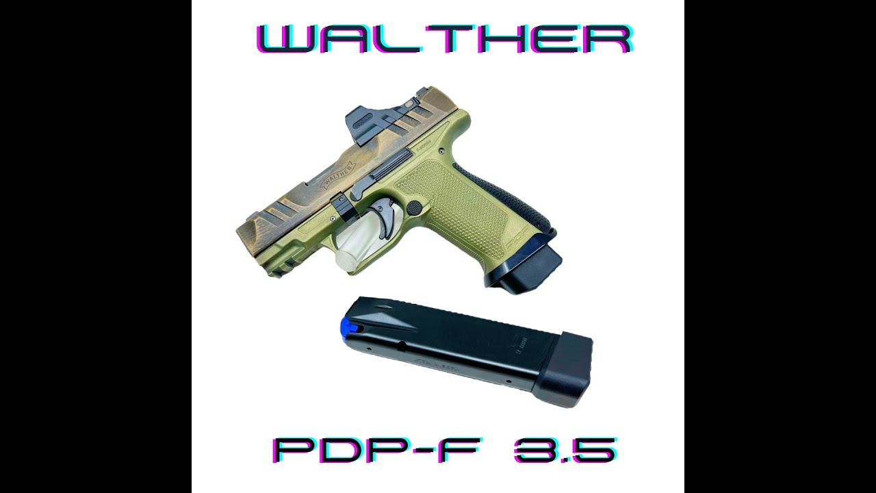 Walther PDP F Series 3.5 .... Very Low Recoil! - YouTube