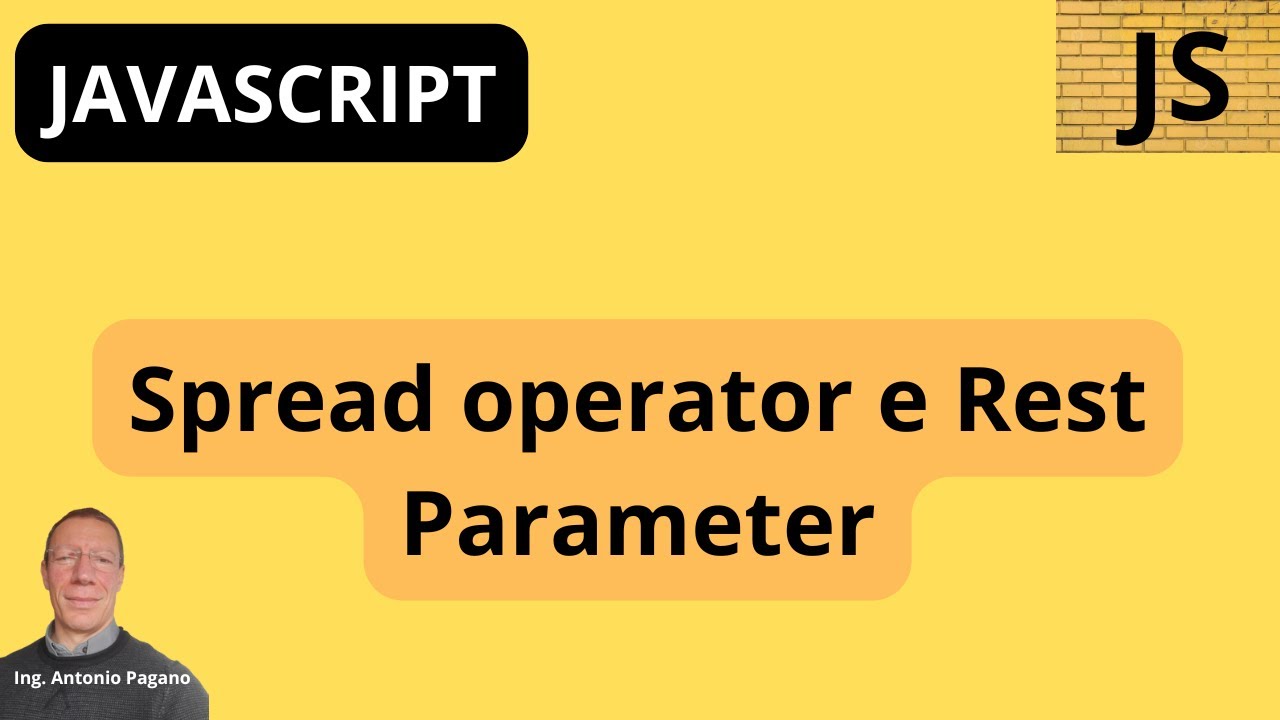 Spread operator e Rest Parameter In JavaScript - YouTube