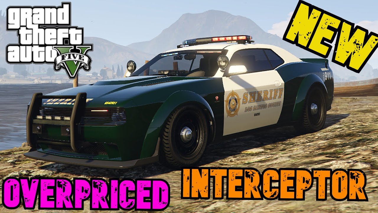 GTA Review | NEW - Gauntlet Interceptor | Police Dodge Challenger SRT ...