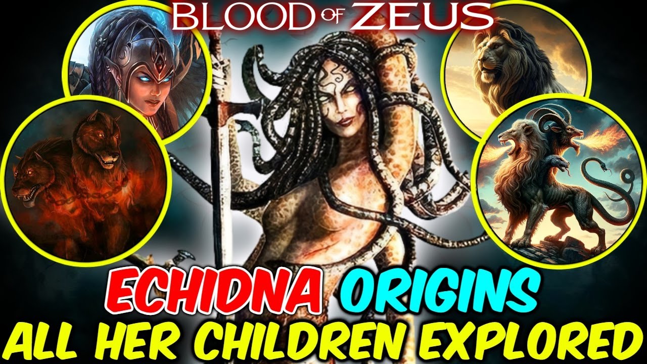 Echidna Explored - Greek Monster That Birthed All Terrifying Beings In ...