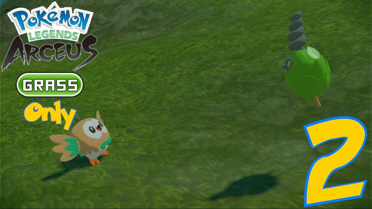 Burmy Beginnings! - Pokemon Legends: Arceus Grass Only #2 - YouTube