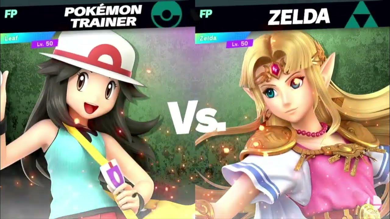 Super Smash Bros Ultimate Amiibo Fights 3pm Poll Leaf vs Zelda - YouTube