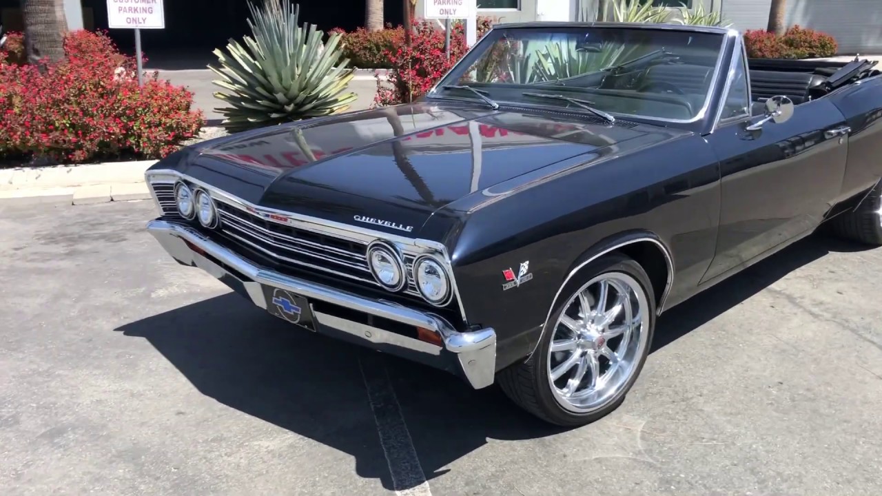 1967 Chevrolet Chevelle Malibu SS 396 Convertible for Sale - YouTube