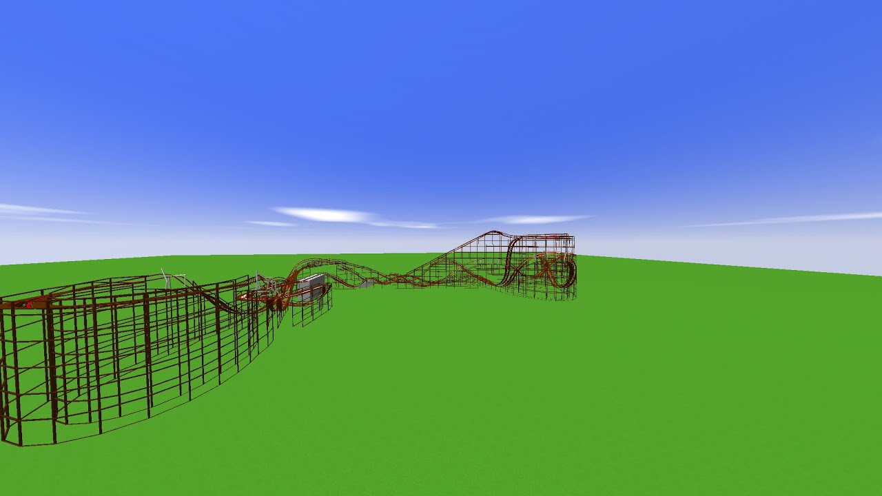 Timberhawk ride of prey RMC wild waves front and pack pov ultimate ...