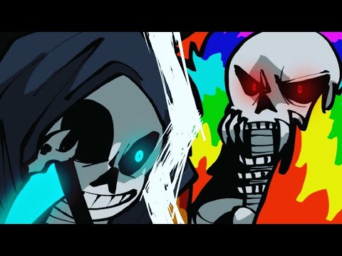 Reaper Sans Vs Seraphim Sans | Full sound effects — Edition | Animation 