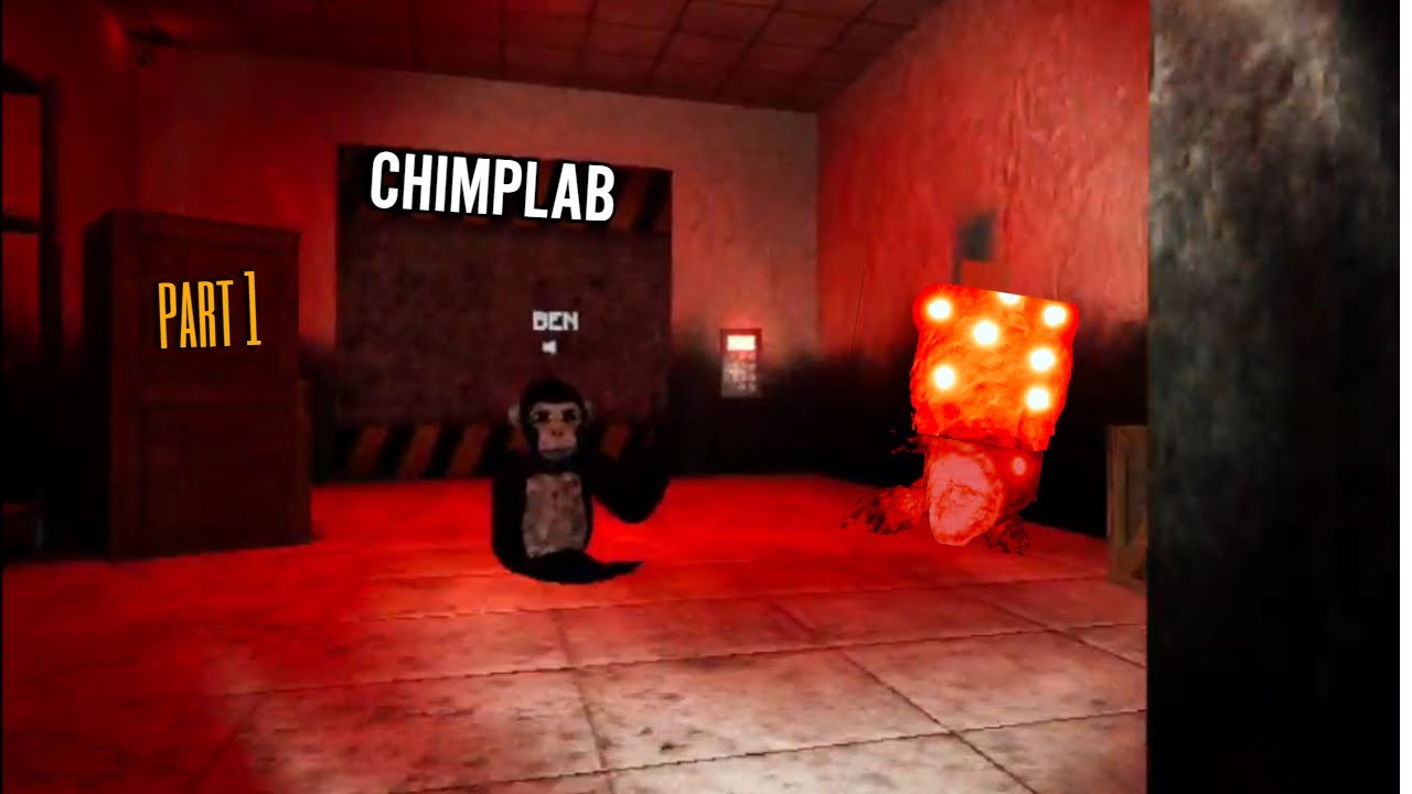 Chimp lab vr is fun - YouTube