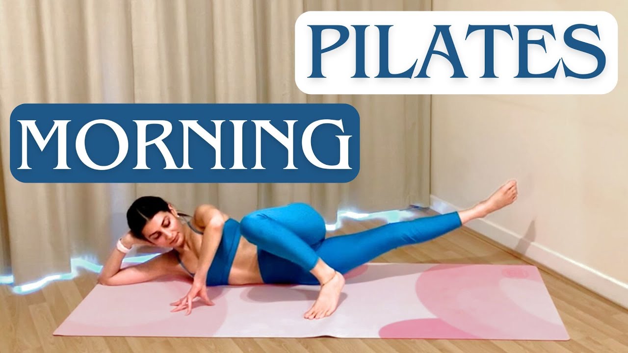 25 MIN Morning Pilates // Full Body Pilates // No Equipment Pilates At ...