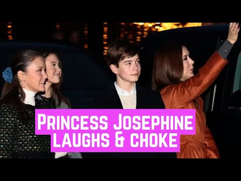 Queen Mary Makes Princess JOSEPHINE LAUGH and CHOKE at Christmas Party ...