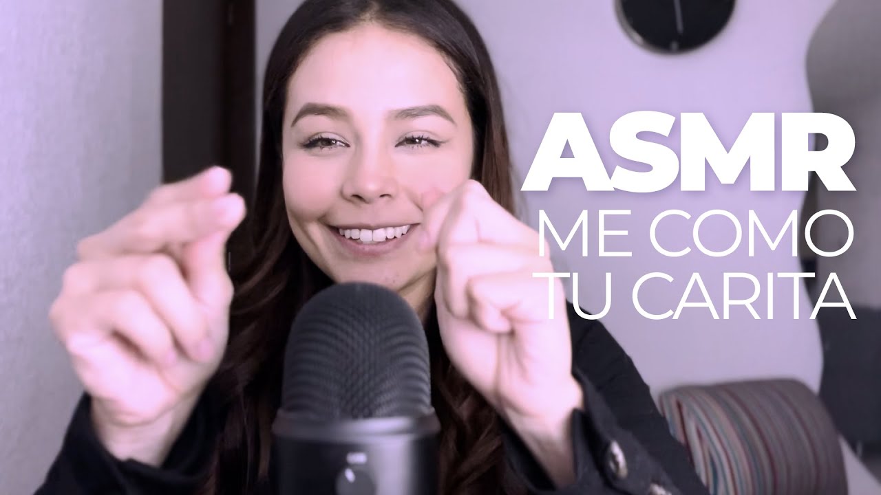 ASMR | Me como tu carita + relajación visual extrema - YouTube