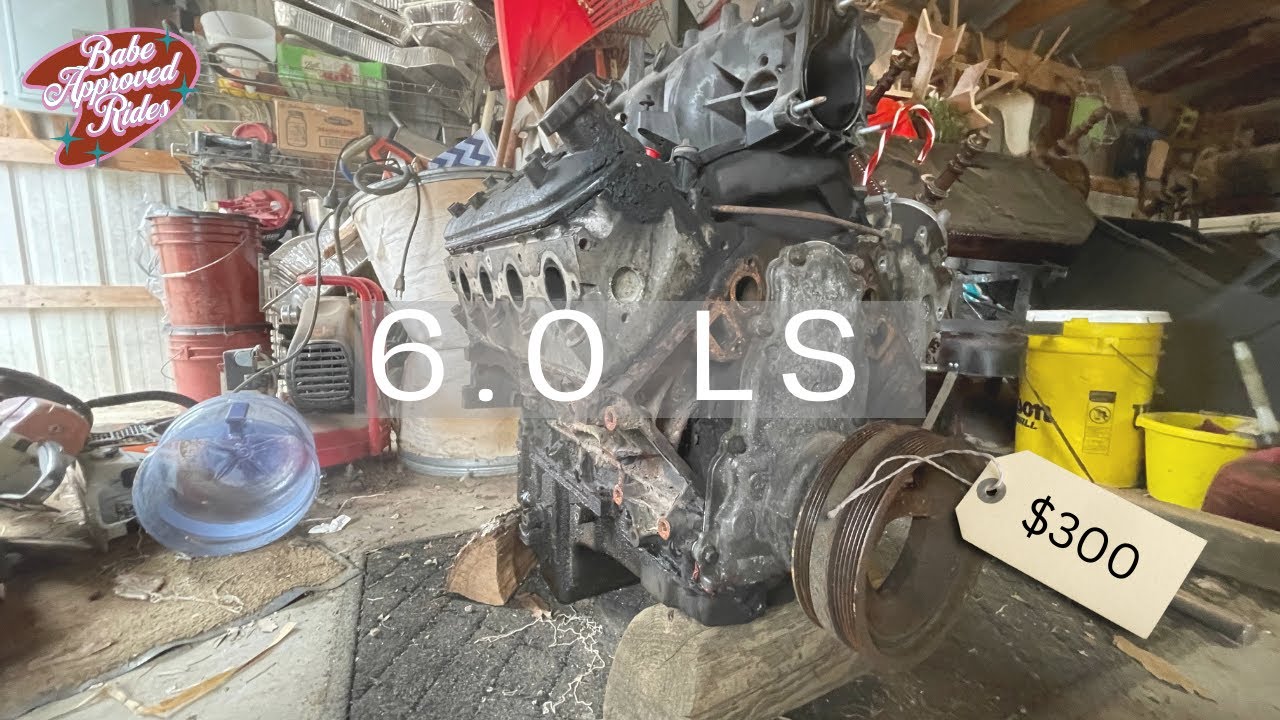 6.0 LS Engine FOR $300!?!? | Squarebody C10 HP Build - YouTube