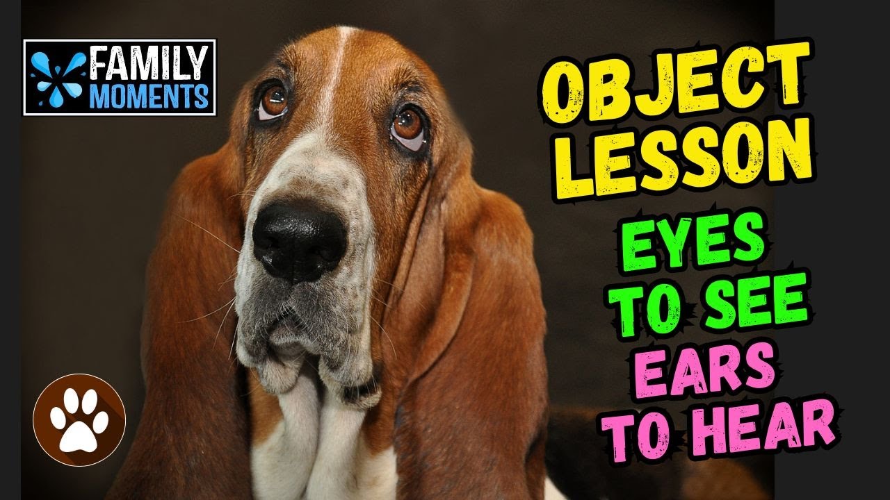 OBJECT LESSON EYES TO SEE, EARS TO HEAR - YouTube