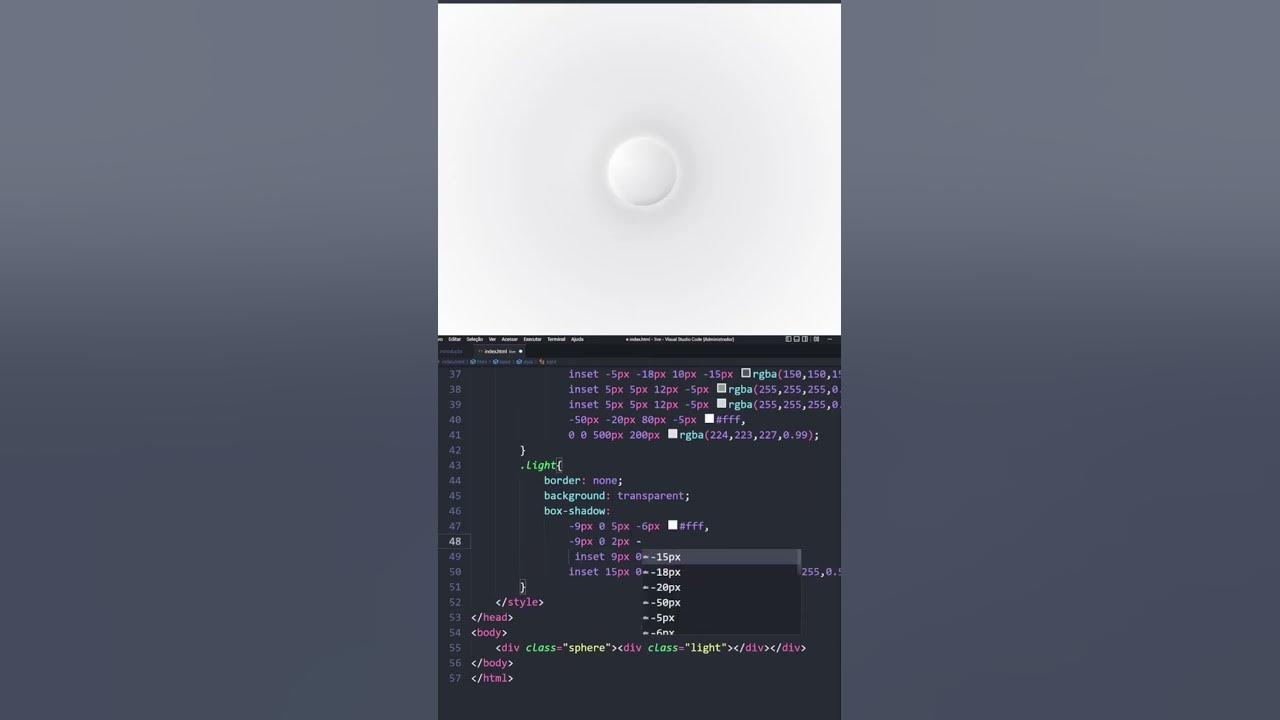 How To Create A Circle Shedo Style Html Css And Javascript Coding Mkchohan Developer 👍 Youtube
