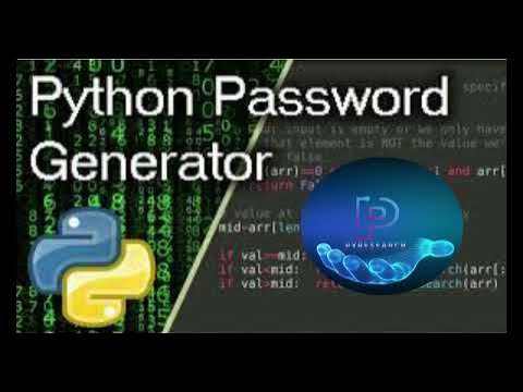 Password Picker with Python - YouTube